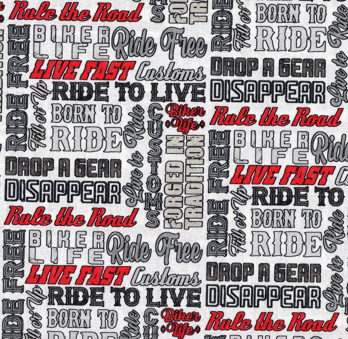 Ride Free / white / cr1032 – Quilt-a-way Fabrics