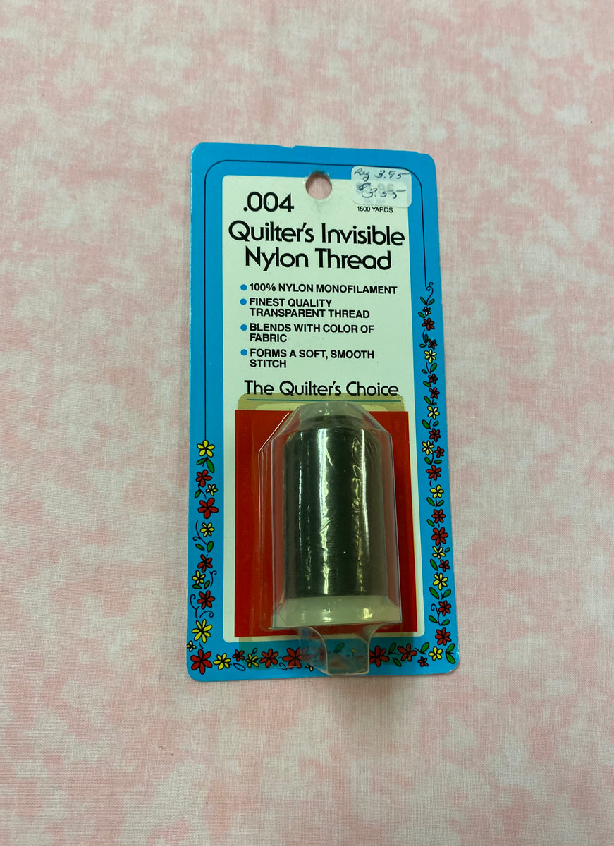 Collins Quilter's Invisible Nylon Thread n48 – Quilt-a-way Fabrics