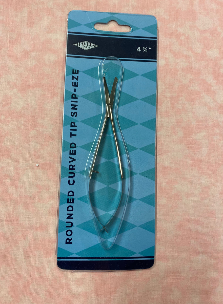 Havel's Rounded Curved Tip Snip Eze n58 – Quilt-a-way Fabrics